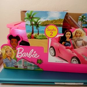 Barbie | Toys | Pink Barbie Convertible Car New | Poshmark